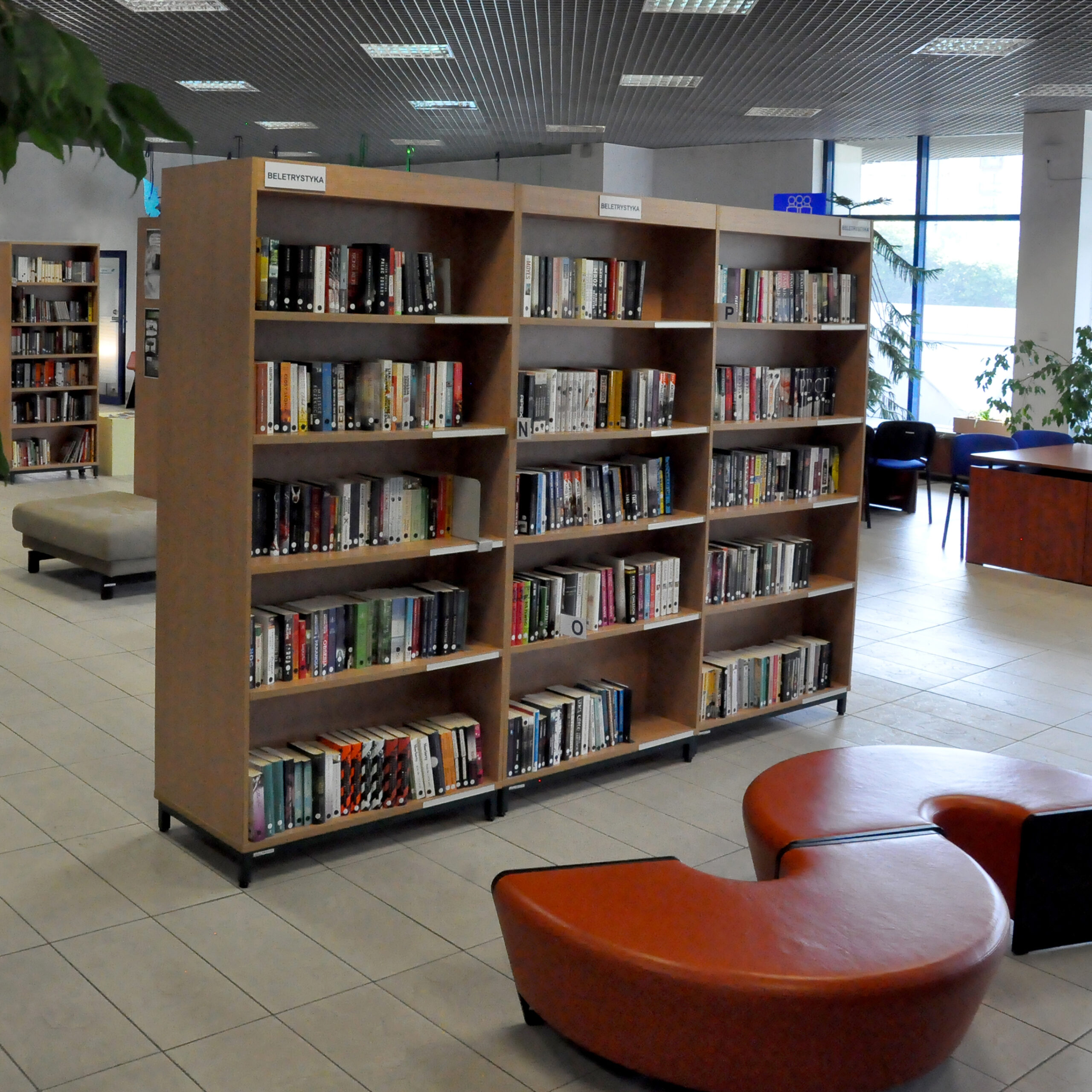 The Open Area in the main hall – space with free access to books ...